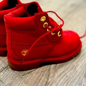 Timberland | Shoes | Timberland 6 Inch Premium Ps Dark Red Tb ...